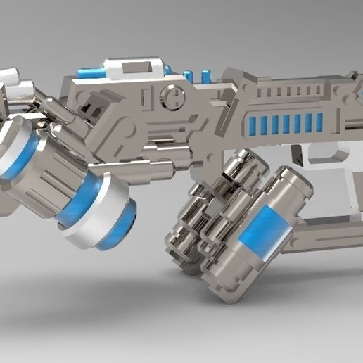 🔫 McFarlane Mr. Freeze Gun・ STL File for 3D printing・Cults