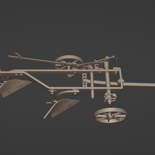 STL file OLD PLOW 👴 ・3D printer design to download・Cults