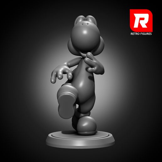 👾 Yoshi・ STL File for 3D printing・Cults