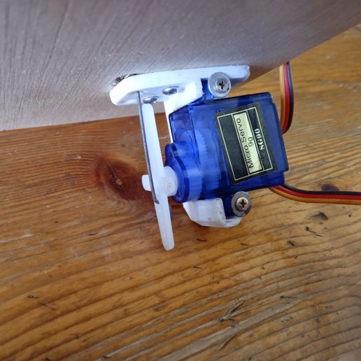 Fichier STL gratuit support servo-moteur aiguillage 🚆 ・Design ...