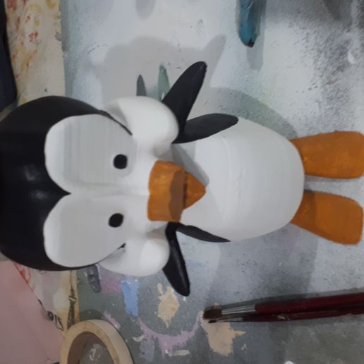 🐧 Pinguino Chilly Willy・ STL File for ・Cults