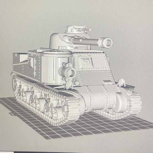 🪖 M3 "Macharius Lee"・Free OBJ File for ・Cults