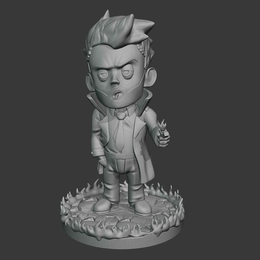 arquivo STL Constantine Chibi 👾 ・ideia de impressão 3D para download・Cults