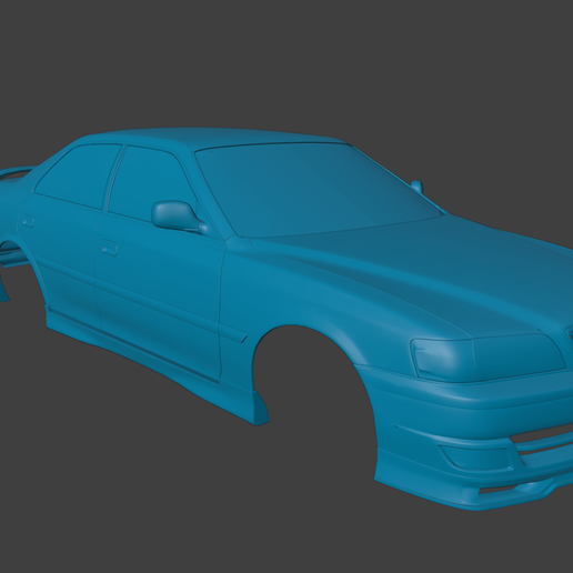 STL file RC BODY 1997 JZX100 CHASER TOYOTA 1/10 3D PRINT STL 🚗 (OBJ)・3D ...