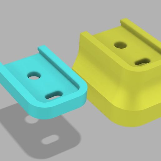 🔫 Glock mag base plate airsoft・ STL File for 3D printing・Cults