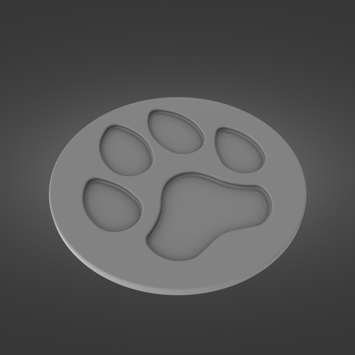 🐕 Dog coaster・Free STL File for 3D printing・Cults