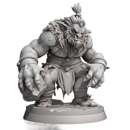 🌨️ Snow Troll A・ STL File for 3D printing・Cults