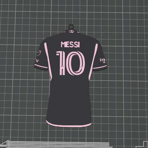 🔑 MESSI KEY CHAIN・ 3MF File for 3D printing・Cults