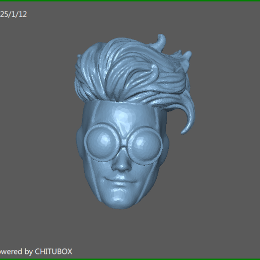 STL file Speedball New Warriors Head 🆕 ・3D printing idea to download・Cults
