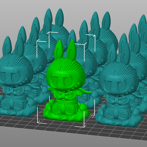 ♊ Labubu The Monsters Gemini Constellation 3D Model - Pop Mart Style ...