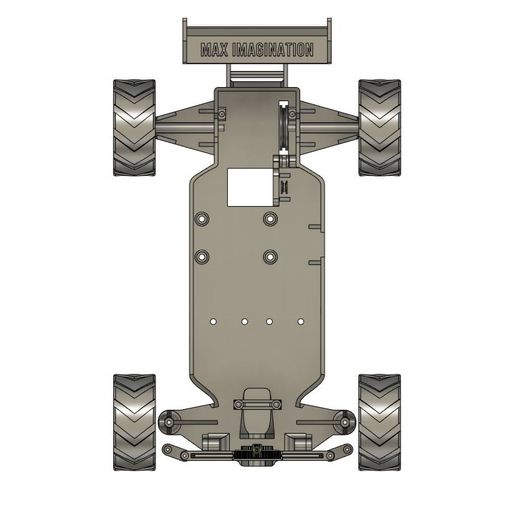 🚗 Toy-grade 2CH RC Car with Steering - Affordable Build Under $20 - [3D ...