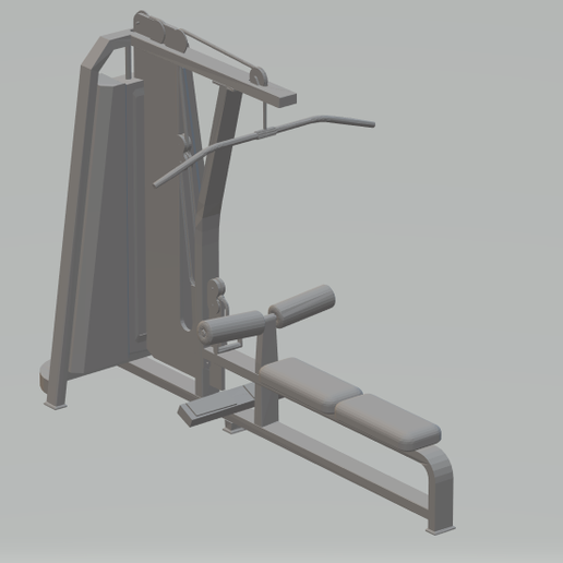 👨 gym equipment・Free STL File for ・Cults