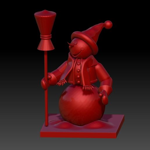 3D file snowman base ☃️ ・3D printable model to download・Cults