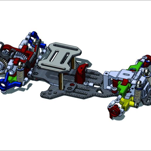 💭 1/24 RC Drift Chassis by DMV・ STL File for 3D printing・Cults