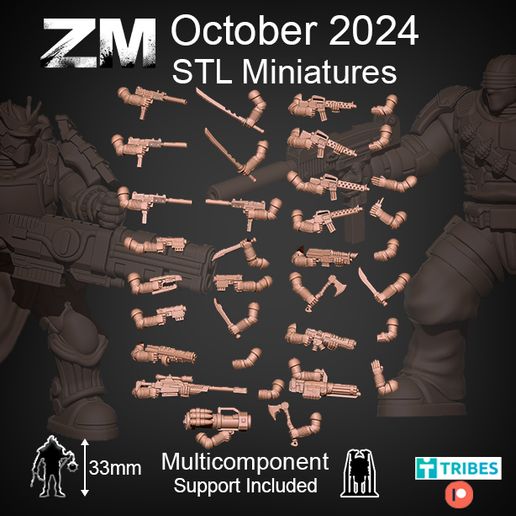 ⭐ Jack Squad・ 3D File for 3D printing・Cults