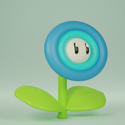 🧊 Ice Flower (Mario)・ 3D File for ・Cults