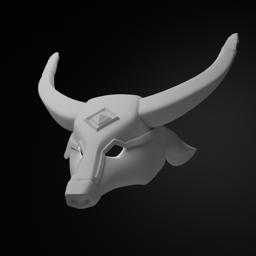 Archivo STL Days of Fortune Bull Mask 🥠 ・Diseño de impresora 3D para ...