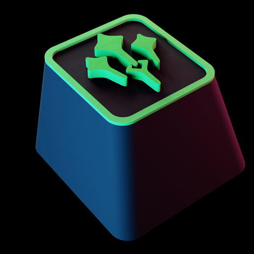 🍒 Sage keycap mx・ STL File for ・Cults