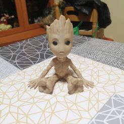 3D printed Baby Groot・Cults