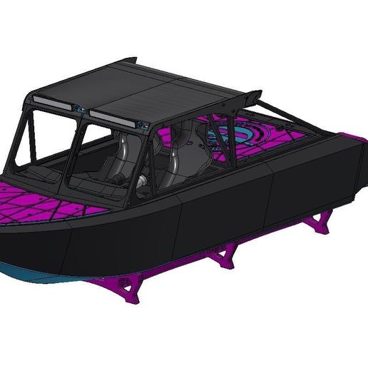 🛥️ DEATHBOAT - 1/6 Scale - HAVE-IT-ALL - River Jet Boat - HPW40 incl ...