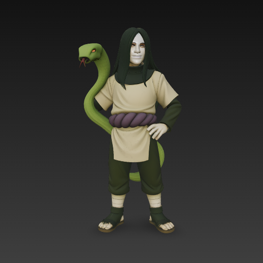 orochimaru render