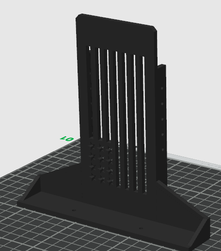 STL file RC Rock Crawler Bed - v4 - Flat bed American Flag - Fits ...