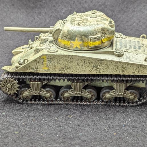 🪖 M4A2 Sherman 75mm Medium Tank (US, WW2)・ 3D File for 3D printing・Cults