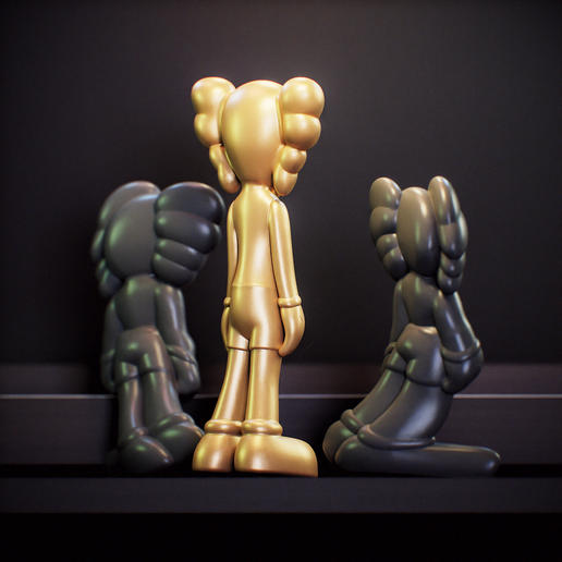 🦸‍♀️ Kaws Perspective nightmare Pack x 3 models - kaws Perspective ...
