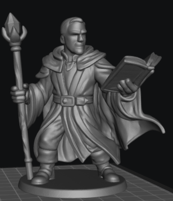 🧙 mage_dnd・ STL File for 3D printing・Cults
