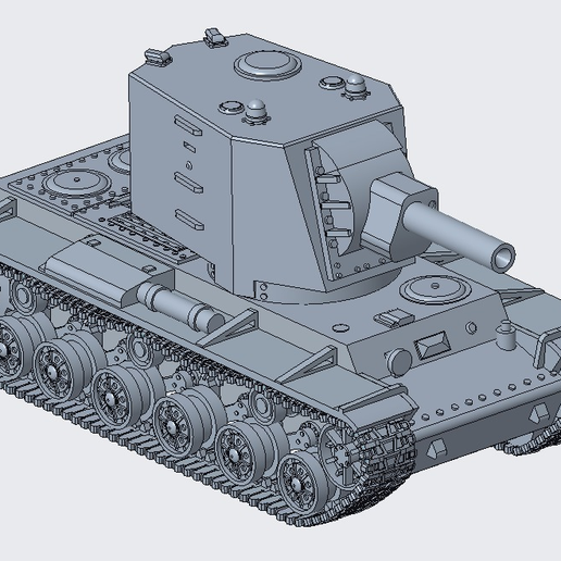 🪖 KV Tank Expansion (Redone)・Free 3D File for ・Cults