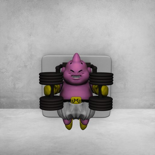 STL file Majin Boo Fitness - Collection 🐉 ・3D printing template to ...