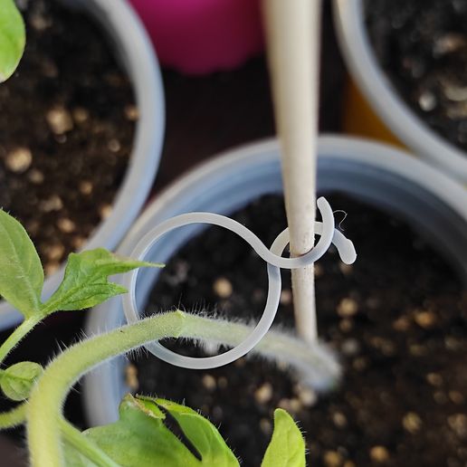 Free STL file Simple Universal Plant Clip Holder 🌿 ・3D printer design ...