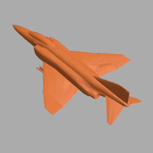 STL file McDonnell Douglas F-4 Phantom II 🏠 ・3D printable design to ...
