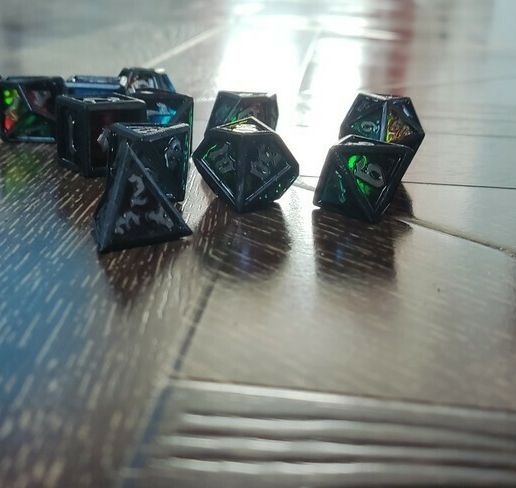 🎲 Gothic Dice for DnD・Free 3D File for ・Cults