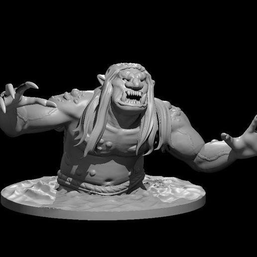 🧌 Lake Troll・Free STL File for 3D printing・Cults