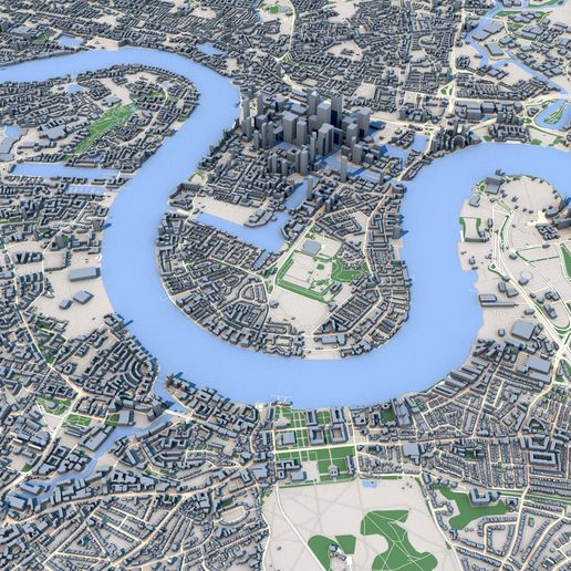 Archivo 3D London City England 🏙️ ・Design para impresora 3D para ...