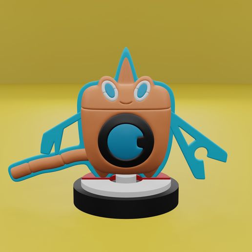 🐉 Pokemon No. 479 Rotom (Wash)・ STL File for 3D printing・Cults