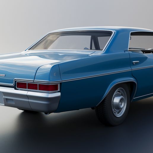 🚙 Chevrolet Impala 4-Door 1966・ 3D File for 3D printing・Cults