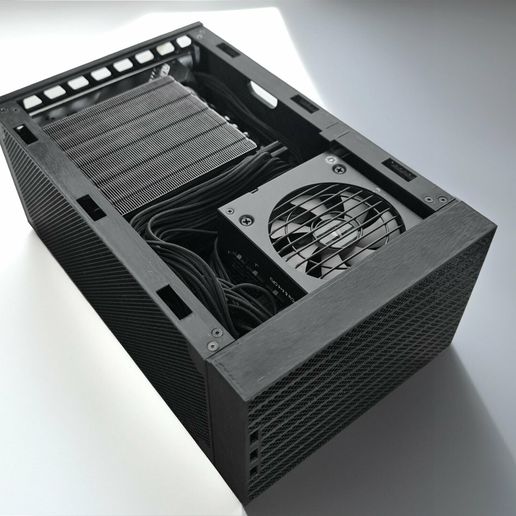 🎨 Ultra Compact PC Case - MODCASE3D 8.4L ITX・ 3D File for 3D printing・Cults