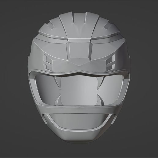🪖 Power Rangers Wild Force Gaoranger helmet 3D print model・ STL File ...