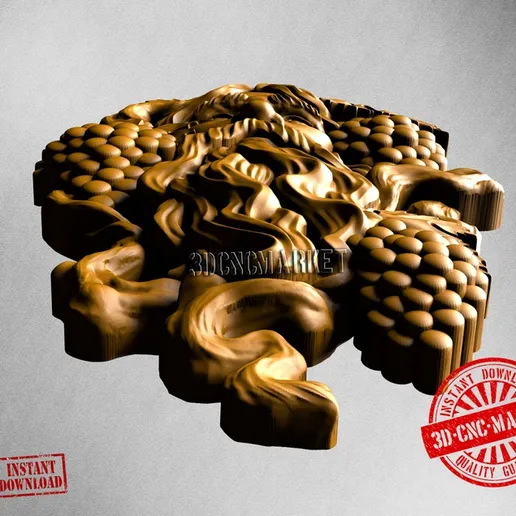 STL file Old Man in Grapes STL, Old Man in Grapes 3d figure, stl, 3d ...