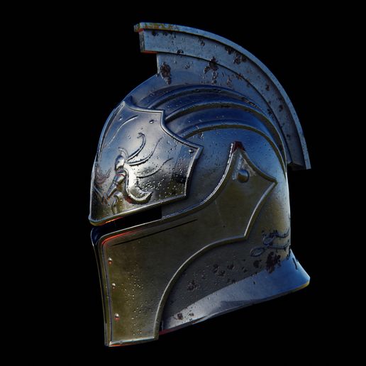 🪖 Faraam Knight Helmet from Dark Souls・ STL File for ・Cults