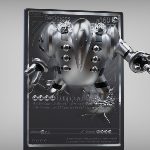 🐉 Regigigas letter・ 3D File for 3D printing・Cults