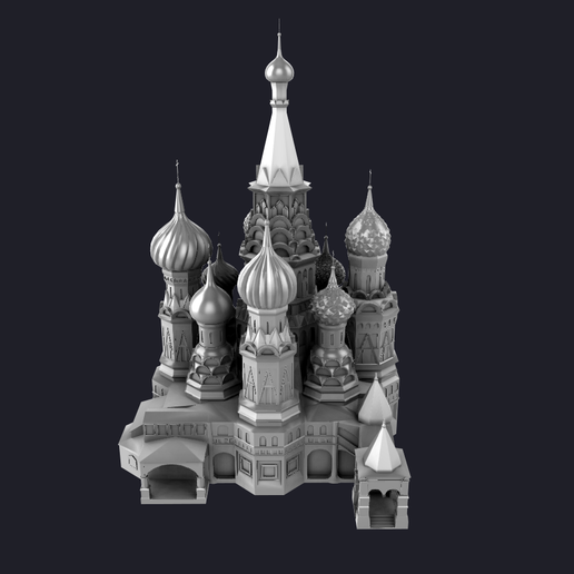 ⛪ Saint Basil's Cathedral 3D MODEL・ 3D File for 3D printing・Cults