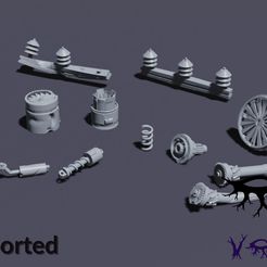 Download 10 3D models from Scrapyard Basing Bits listed by VoidEyeMinis ...