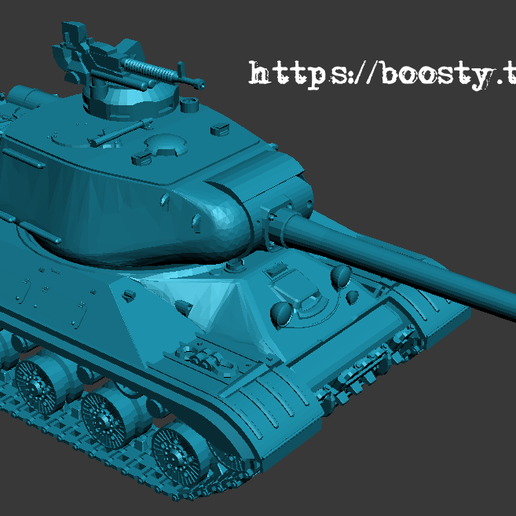 STL file IS-2M 1:100 🪖 ・Model to download and 3D print・Cults