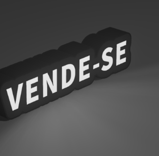 Se Vende Logo CARTEL 'SE VENDE' 70X50 CM