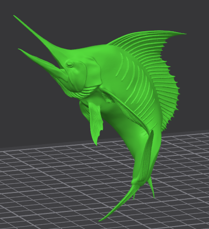 🐠 Marlin fish・ STL File for 3D printing・Cults
