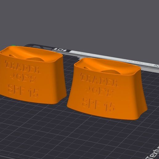 🧴 3D Printed Trader Joe's Enrich SPF 15 Face Lotion Holder・Free STL File for 3D printing・Cults