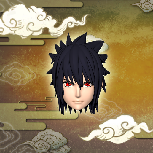 STL file SASUKE SHIPPUDEN SHFIGUARTS CUSTOM HEAD 1/12 🦸 ・3D print model ...